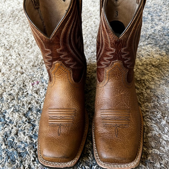Ariat | Shoes | Girls Ariat Brown Boots | Poshmark